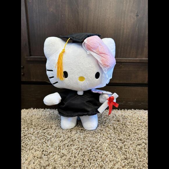 Sanrio | Other | 9 Sanrio Hello Kitty Graduation Plush In Cap Gown ...